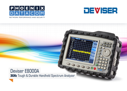Phoenix Datacom Limited launches 9 KHz – 3 GHz Handheld Spectrum Analyser at £2,495 for single ...